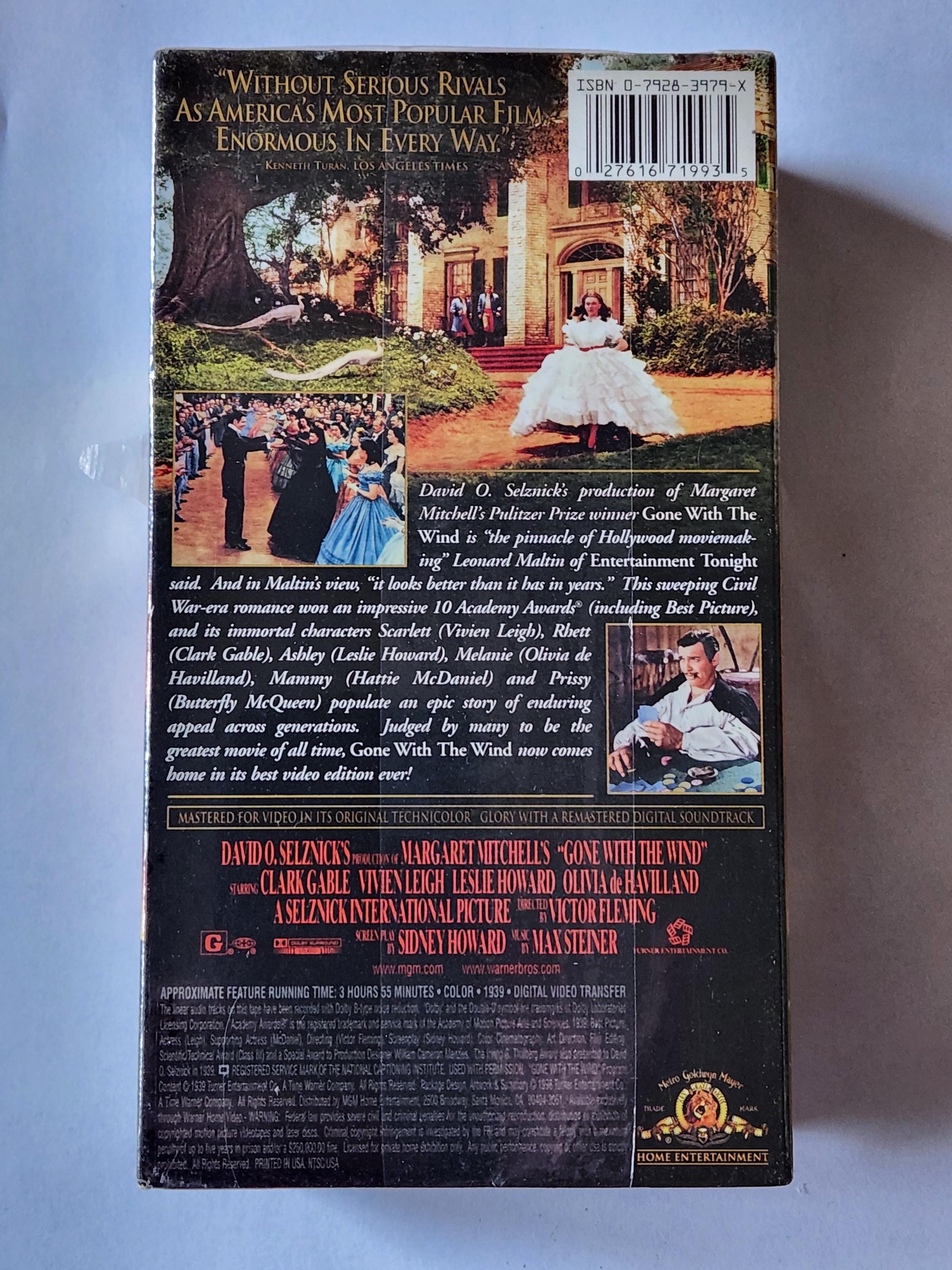 Unopened Gone With the Wind Two VHS Tape Set - Etsy
