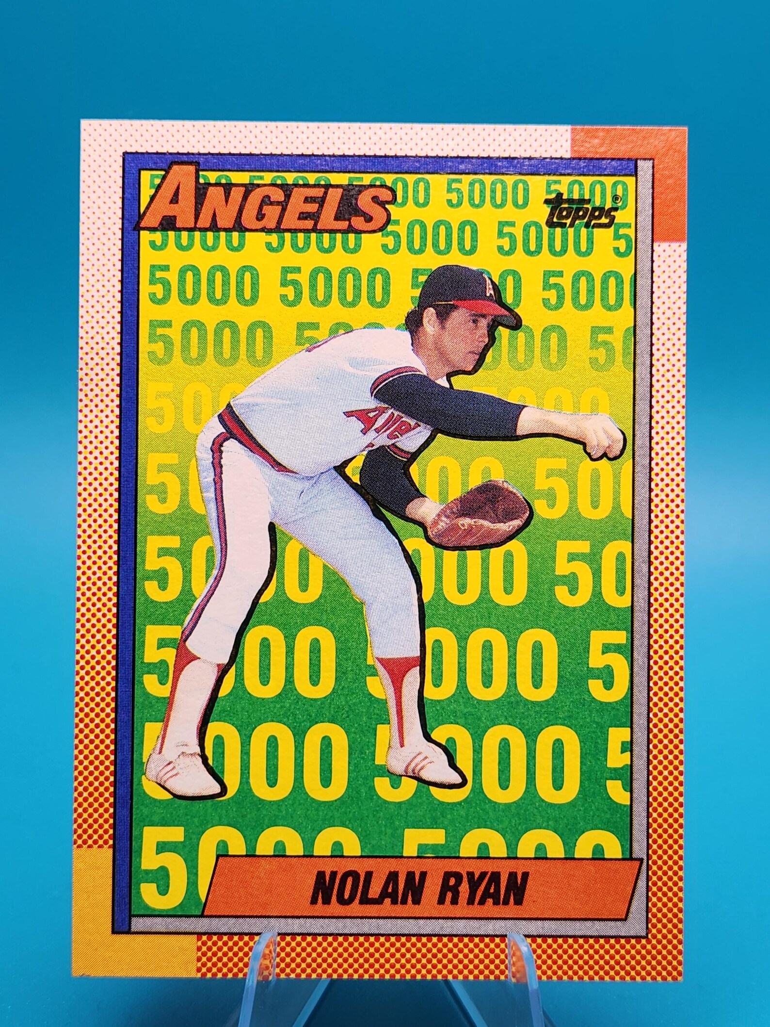 1990 Topps Nolan Ryan Career Tribute Set #1–5 – Rangers, Mets, Angels ...