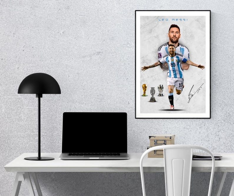 Lionel Messi Poster - Etsy