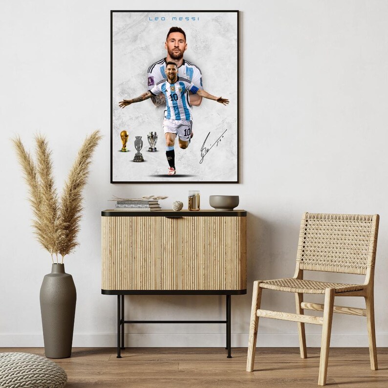 Lionel Messi Poster - Etsy