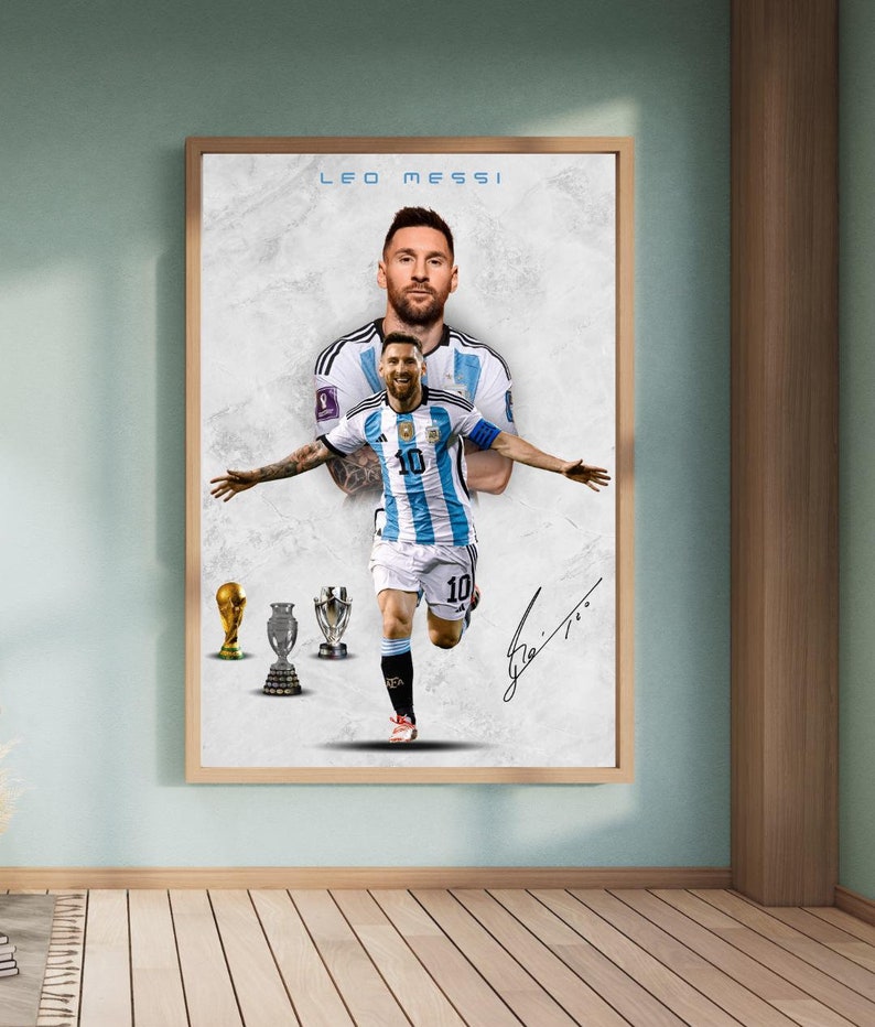 Lionel Messi Poster - Etsy