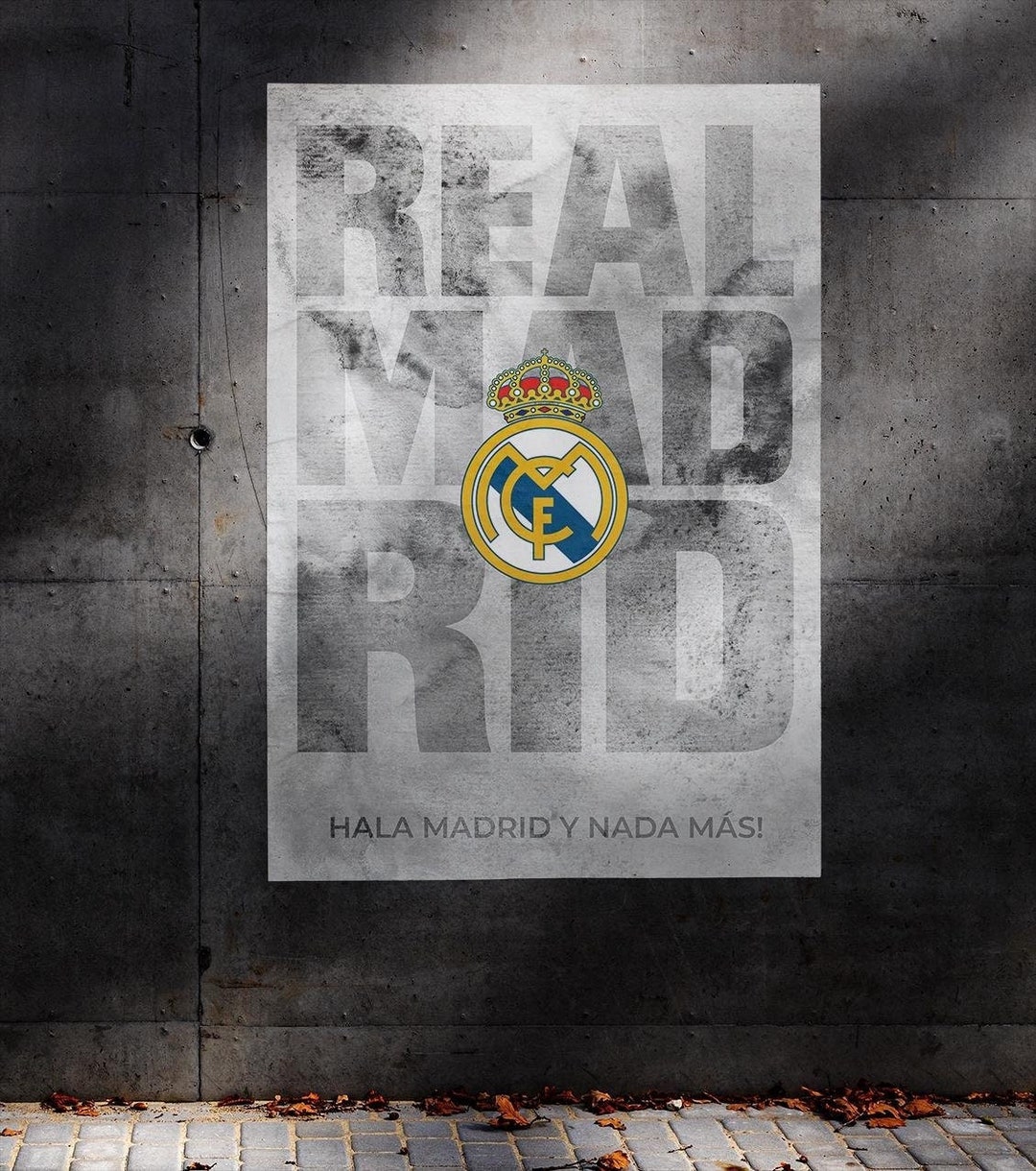 Real Madrid Poster - Etsy