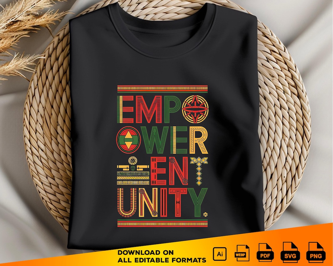 Black History Month SVG Bundle, African American Design Set for T ...