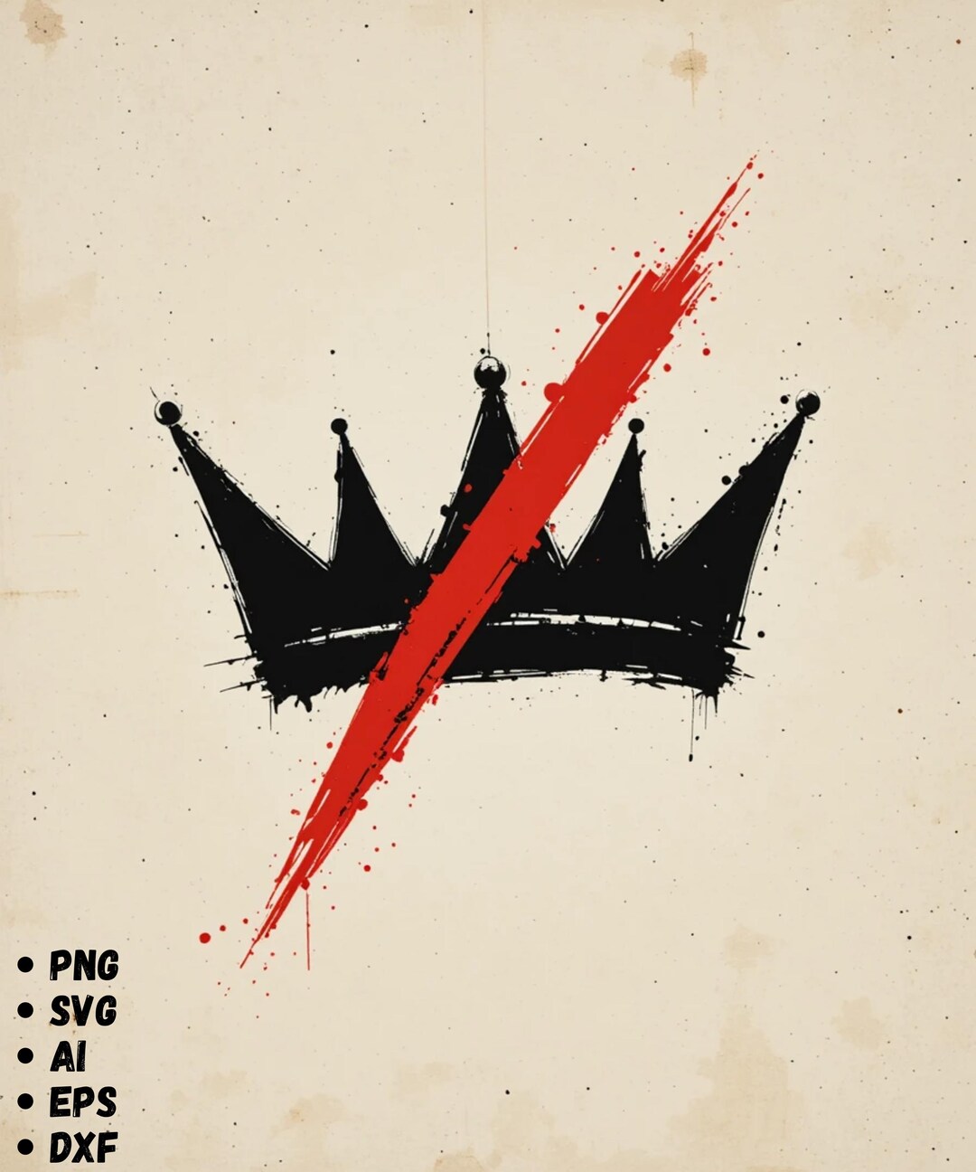 No Kings Graphic: Anti Trump Crown Vector Art (SVG, PNG, PDF) - Etsy