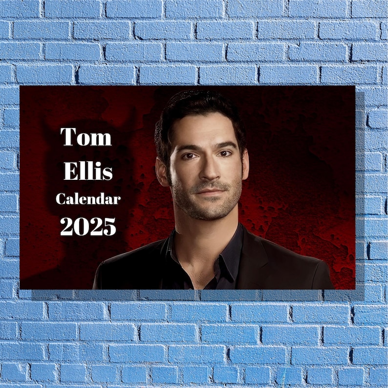 Tom Ellis 2025 Calendar - Etsy