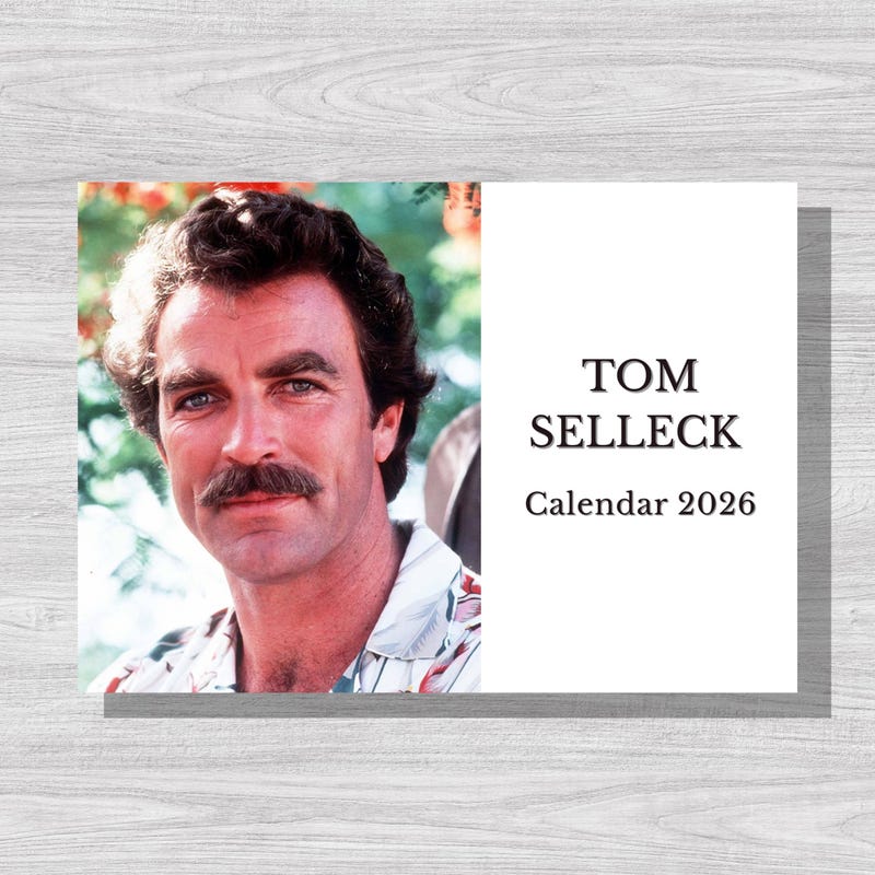 Tom Selleck - Etsy