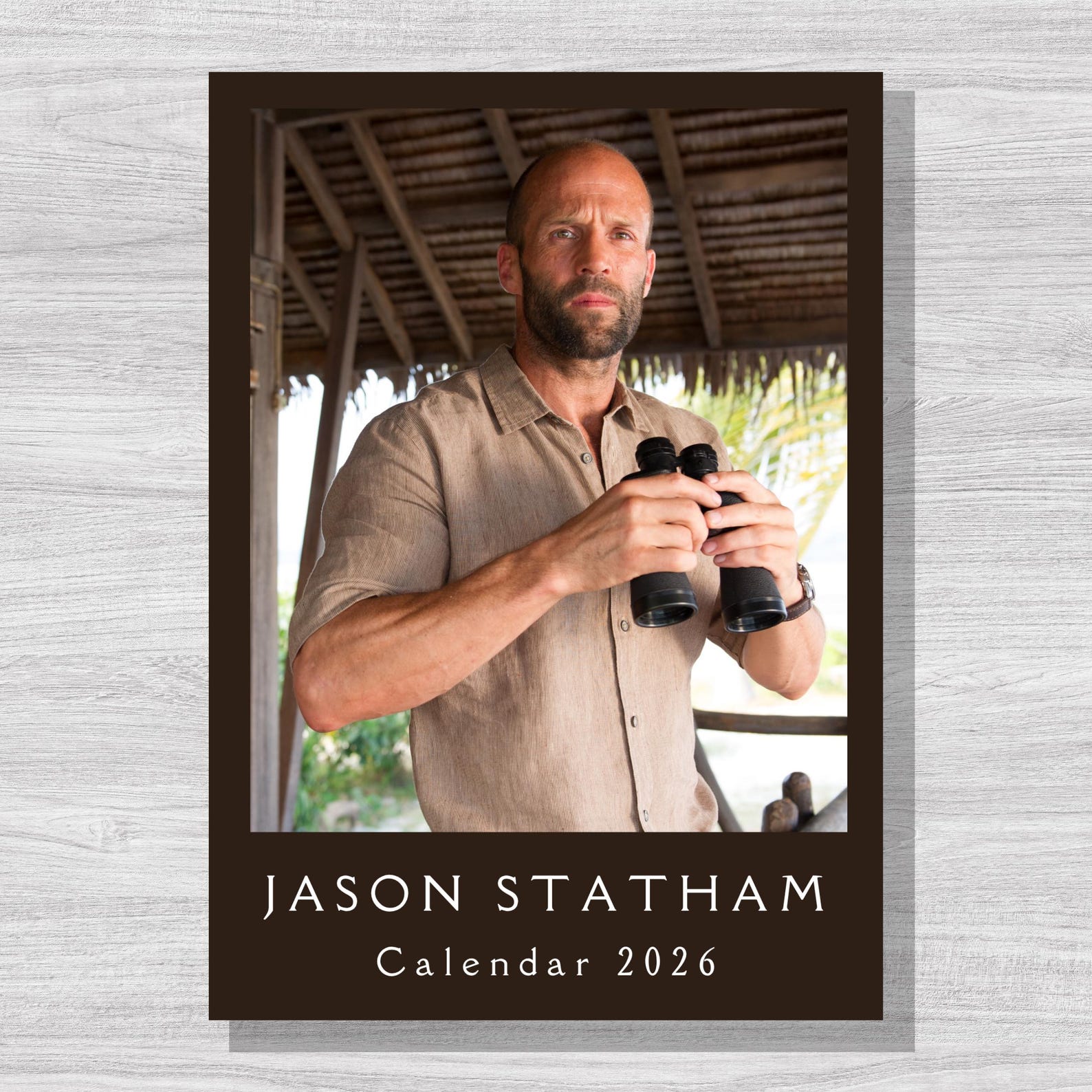 Jason Statham 2026 Calendar - Etsy