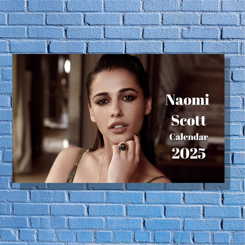 Naomi Scott 2025 Calendar - Etsy