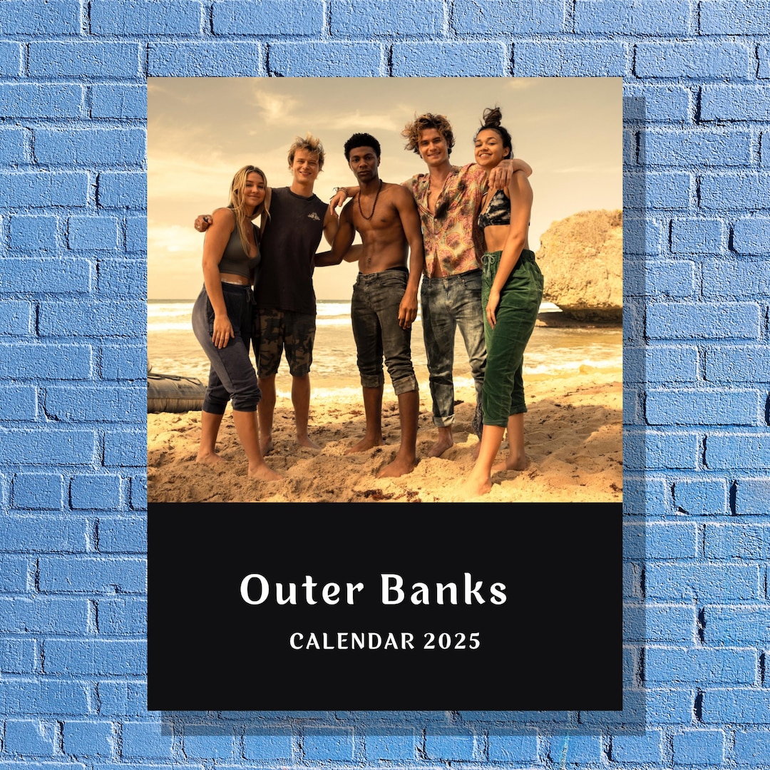 Outer Banks 2025 Calendar - Etsy