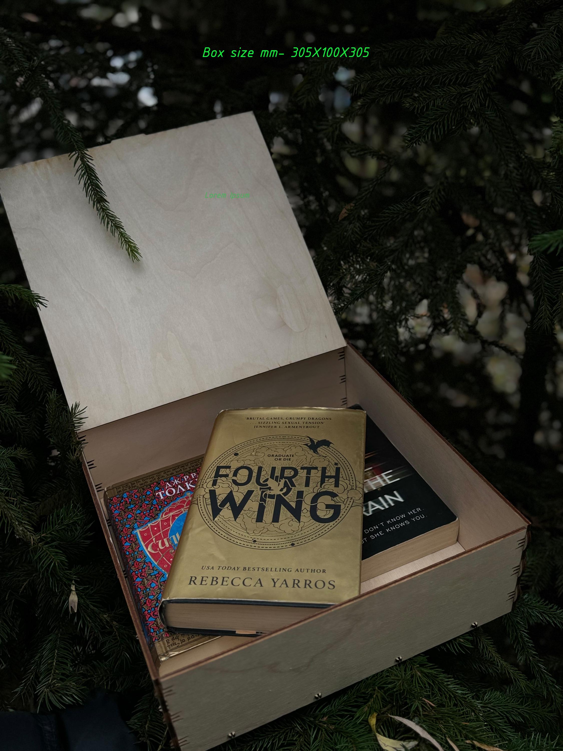 Wood Hinged Lid Boxes for Laser Cutting. Quick-assembly Plywood Boxes ...