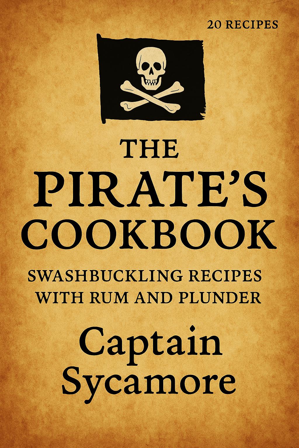 Pirate-themed Recipe Ebook | 20 Nautical Dishes With Rum, Seafood ...