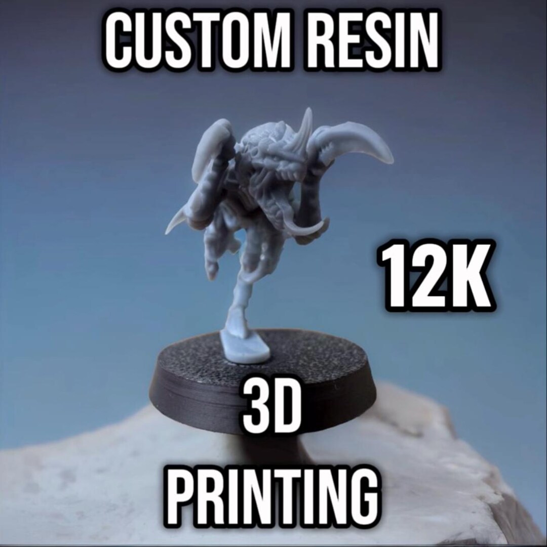 Custom Resin 3D Printing 8K-12K Quality, Made to Order - Etsy