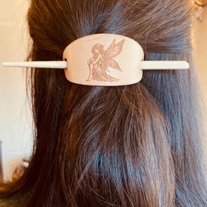 Custom Leather Hair Pin - Etsy