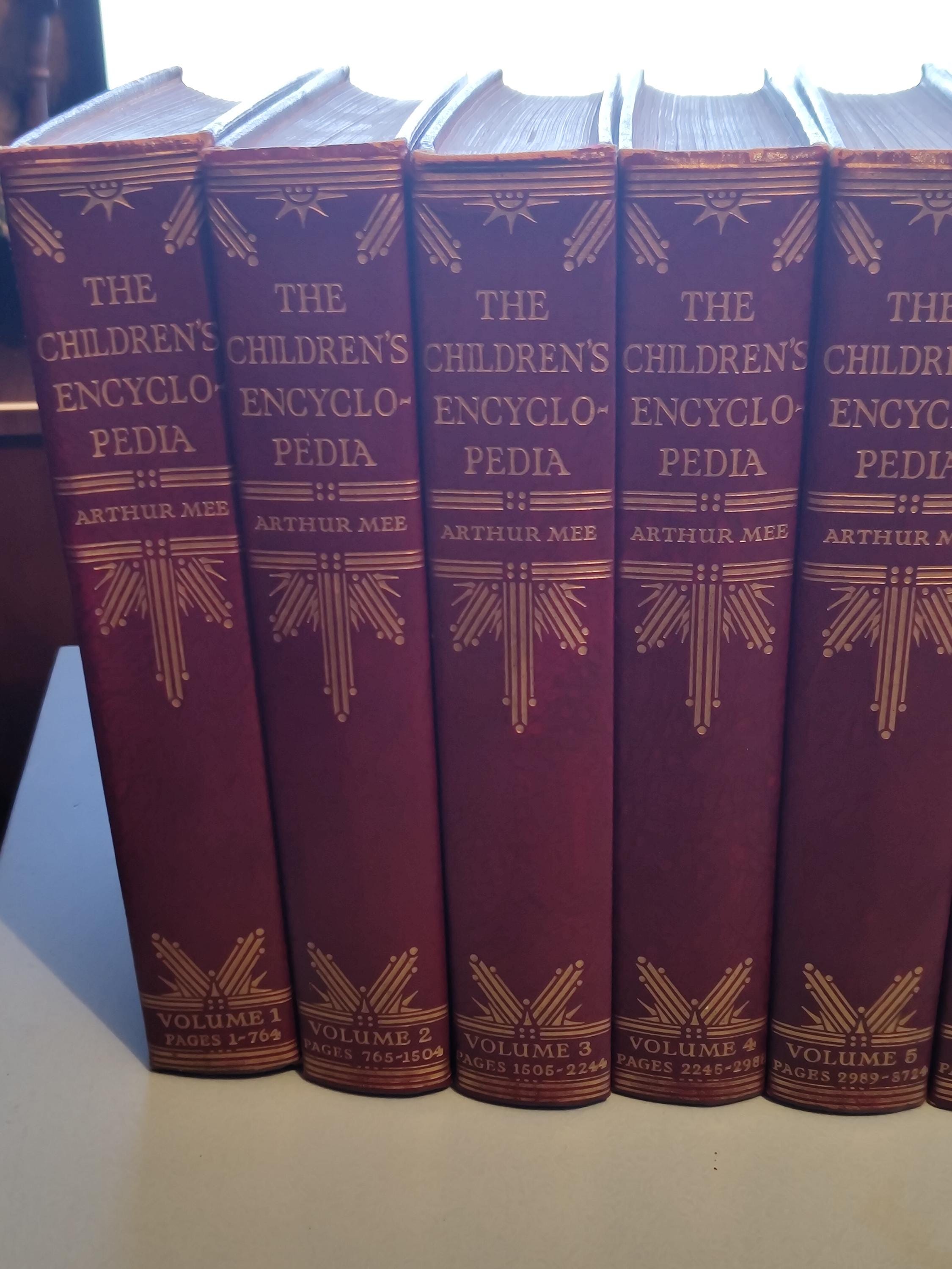 Vintage Children Encyclopedia Books - Etsy