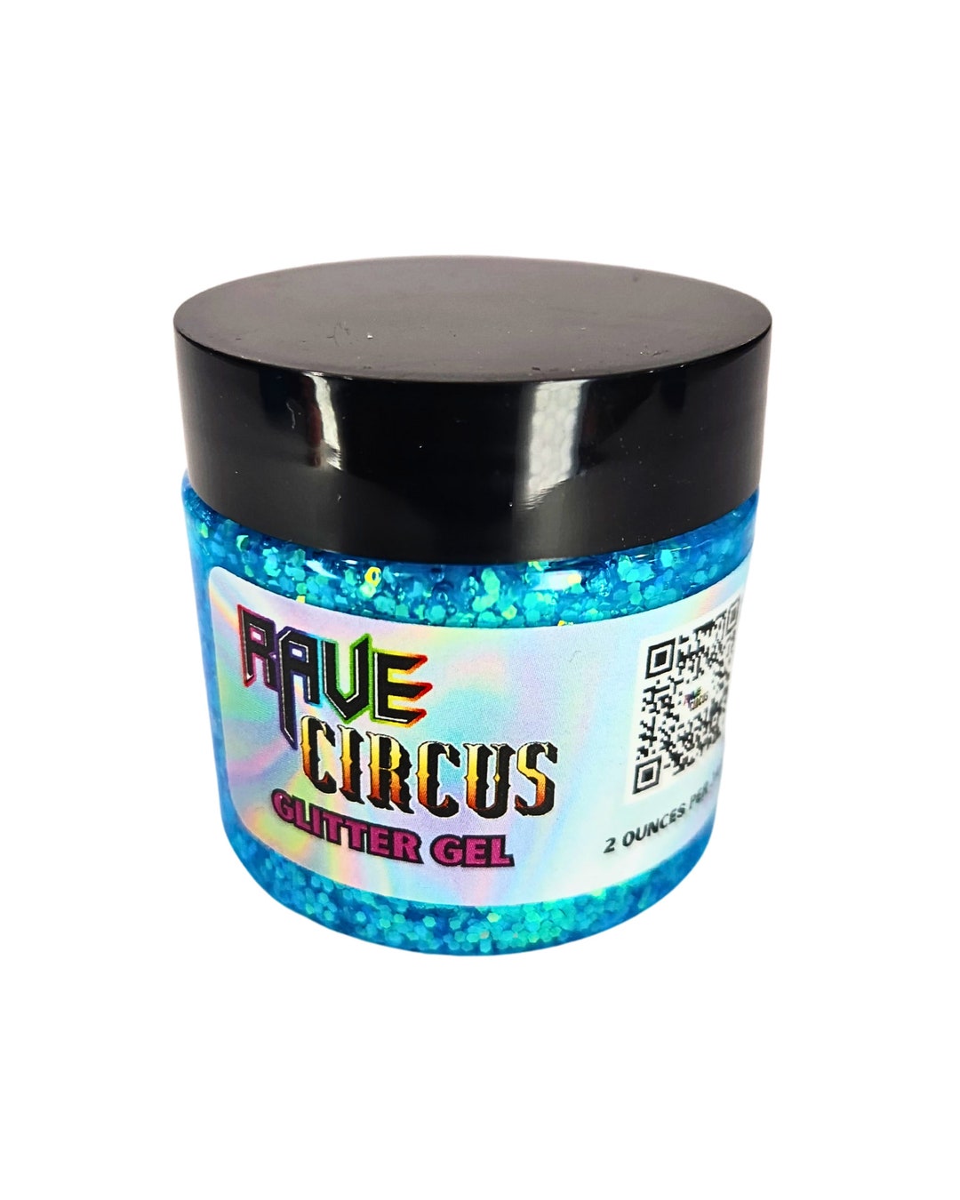 Glitter Gel - Light Blue Chunky Glitter | Sparkle Body Gel | Aloe Based ...