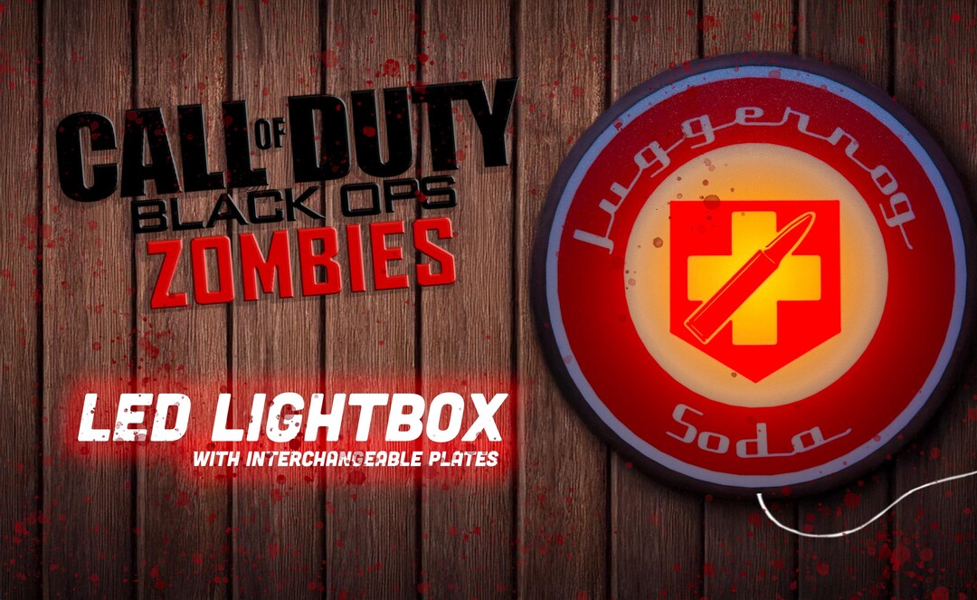 Call of Duty Zombies - 3D Printed - Modular Design - Gift - Gaming Room ...