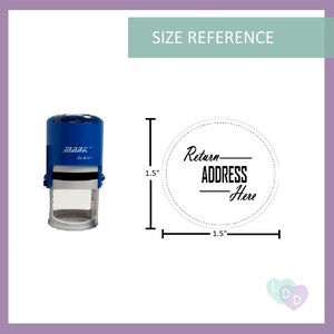 Custom Wedding Return Address Stamp, Personalize With Your Design ...