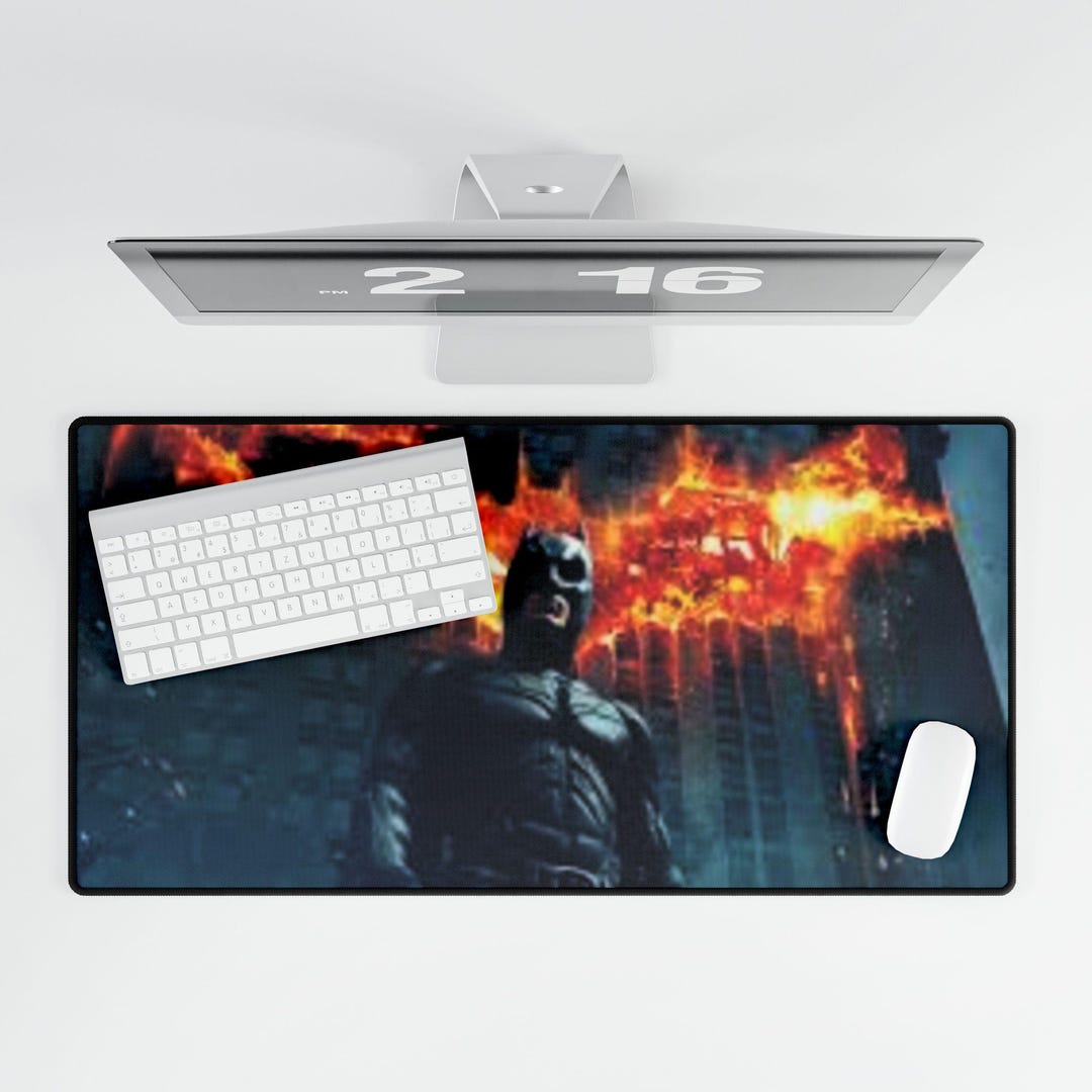 Gamer Mousepad, Batman Theme, Office Desk Accessories, Gaming Desk Mats ...