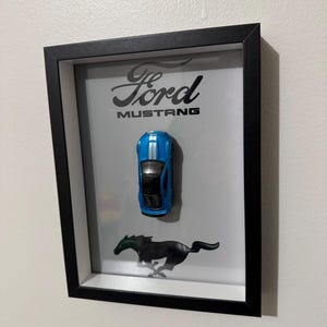Framed Ford GT Mustang - Etsy