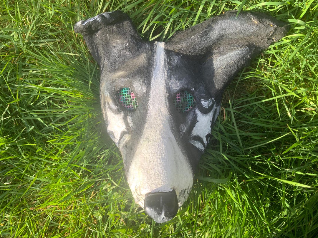 Border Collie Therian Style Dog Mask - Etsy