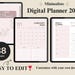 2025 Digital Planner, 2025 Digital Planner Templates, iPad Digital ...
