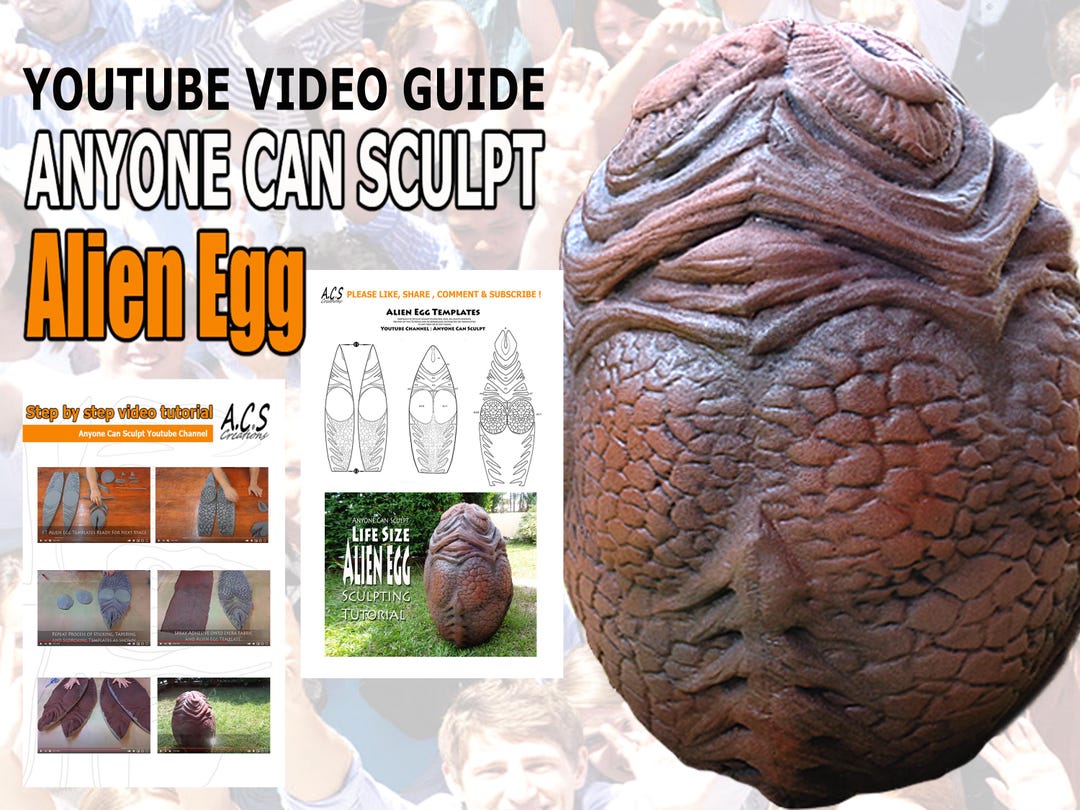 Alien Egg PDF Aliens - Etsy