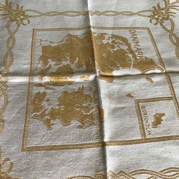 Map Tablecloth - Etsy