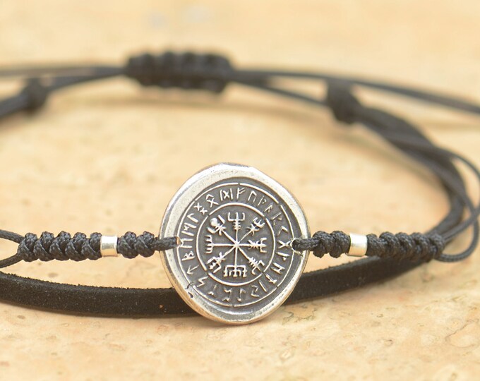 Celtic Vegvisir Viking Bracelet From Huld Manuscript Galdrastafir Magic ...