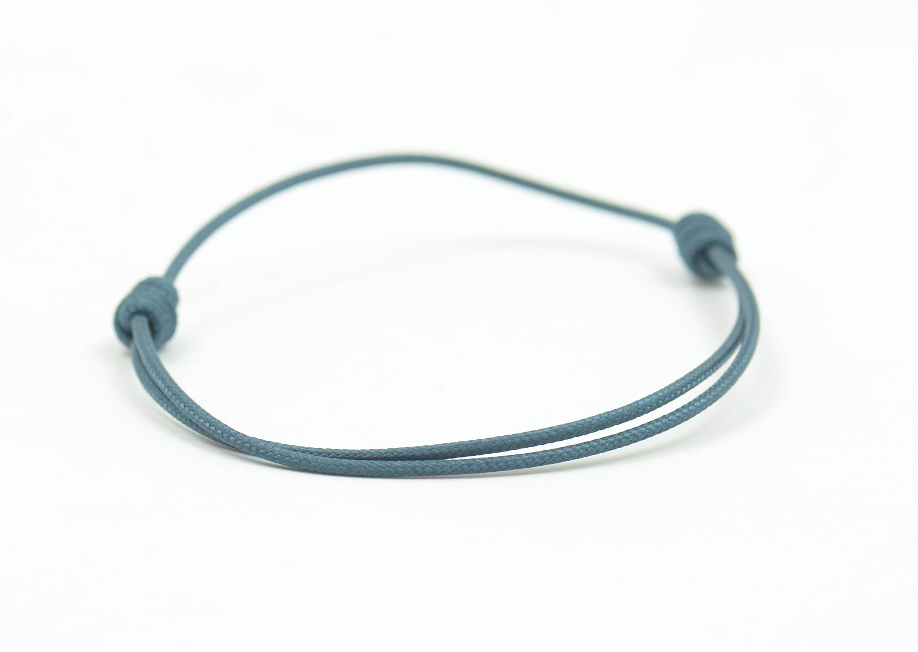 Bracelet Mens Brown Cord Bracelet Adjustable String Nylon | Etsy