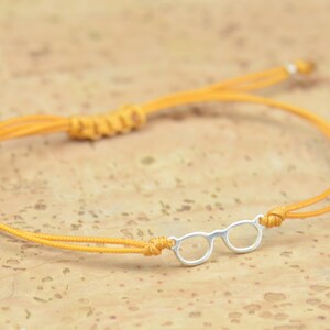 Sterling Silver Glasses Bracelet - Etsy