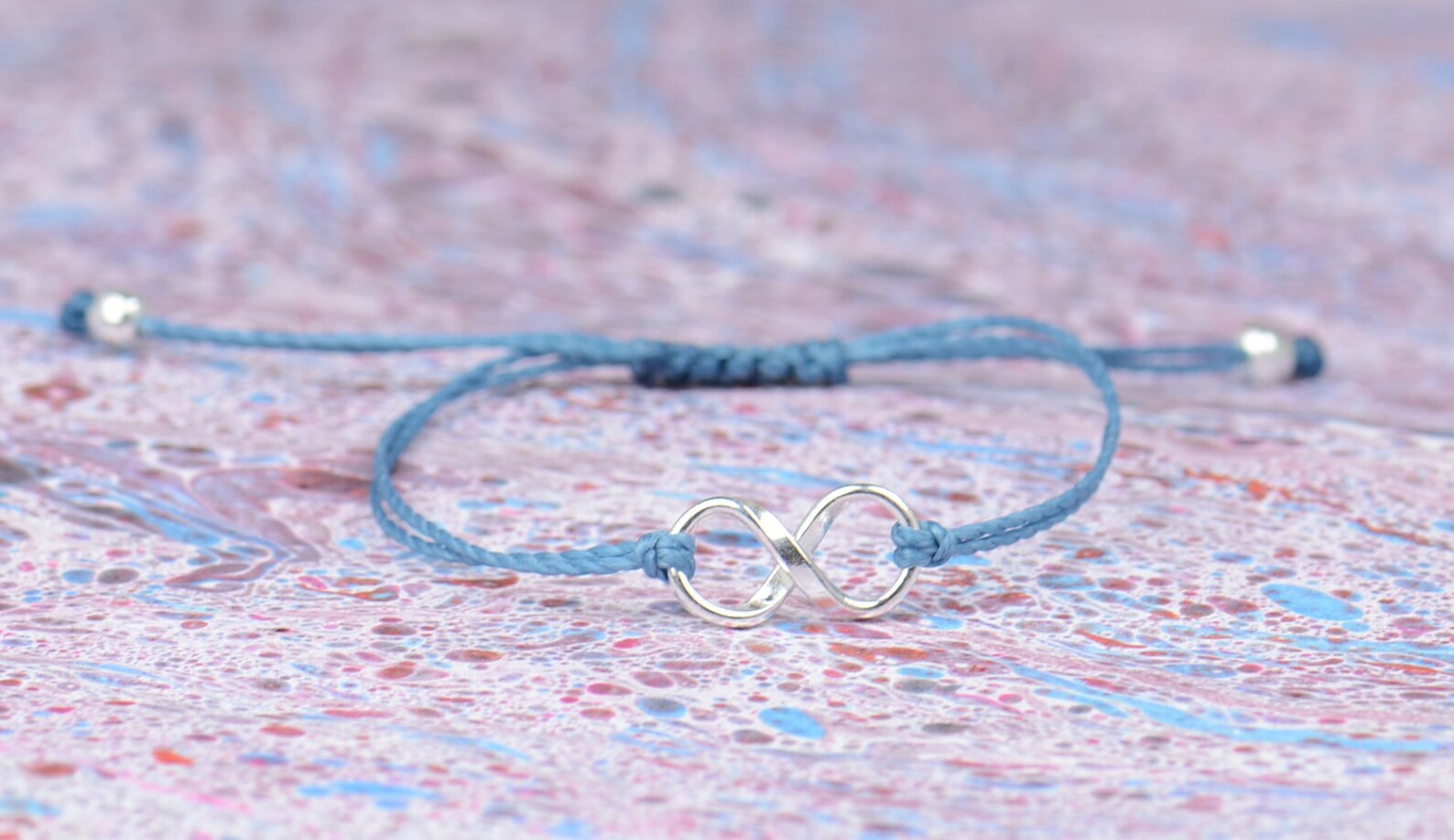 Sterling Silver Karma Infinity Bracelet . Friendship - Etsy