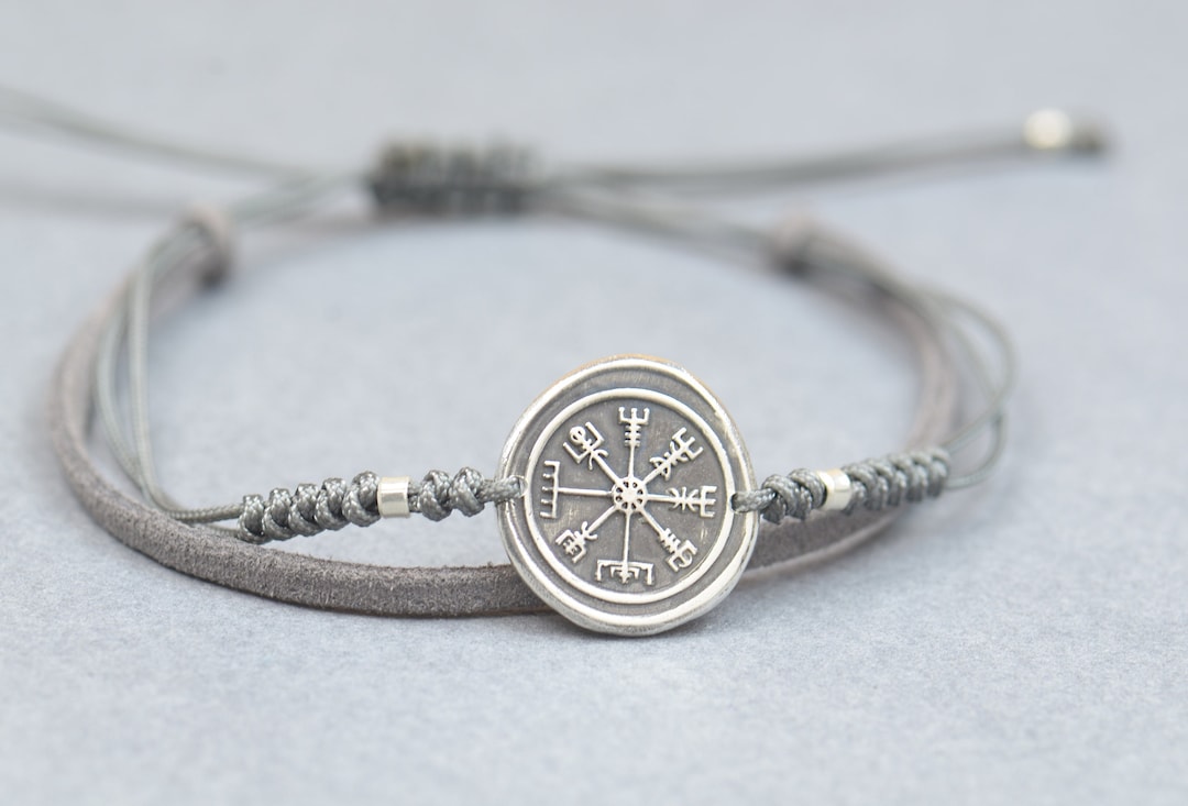 Celtic Vegvisir Viking Bracelet From Huld Manuscript Galdrastafir Magic ...