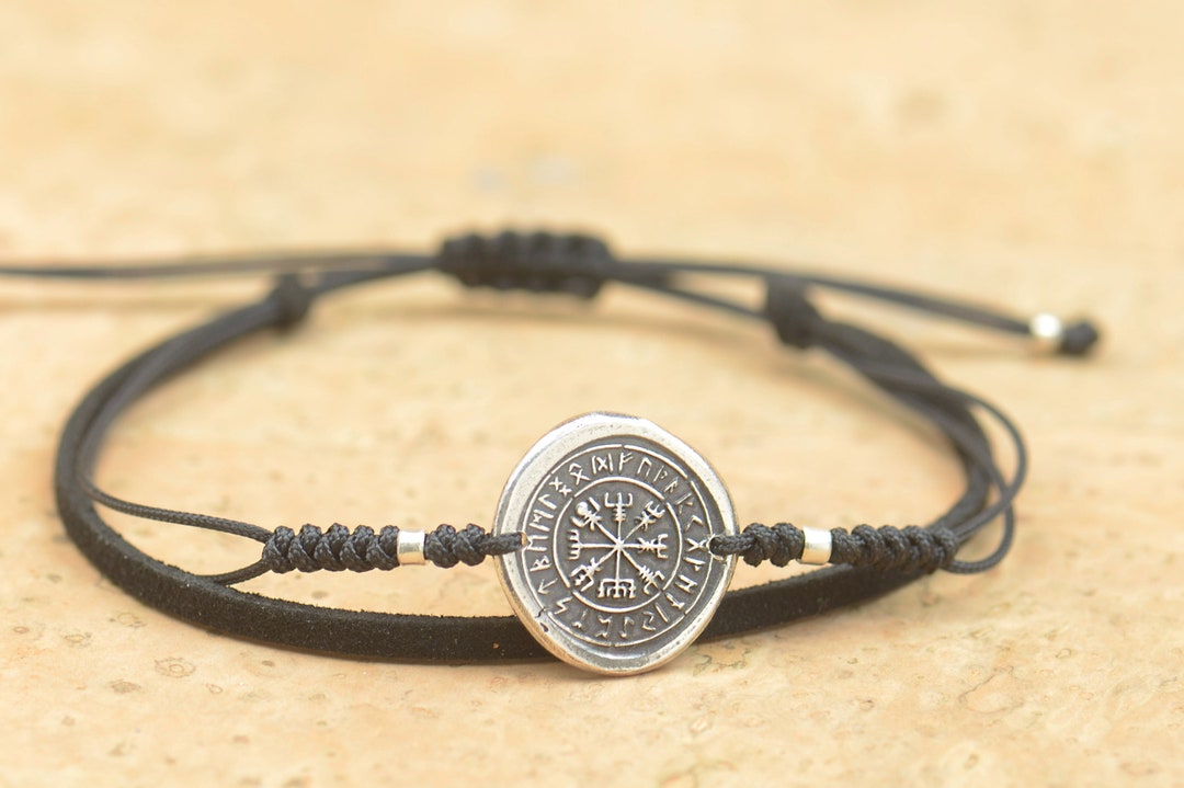 Celtic Vegvisir Viking Bracelet From Huld Manuscript Galdrastafir Magic ...