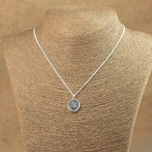 Sterling Silver Four Leaf Clover Pendant.handmade Piece.mystery,magic ...