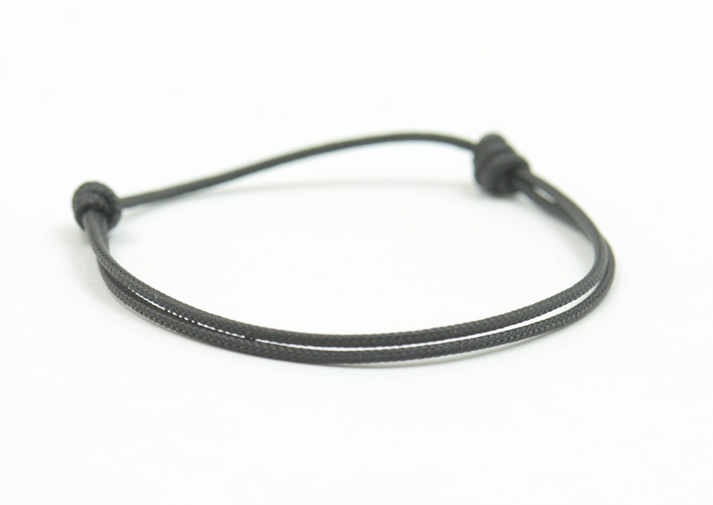 Bracelet Mens Brown Cord Bracelet Adjustable String Nylon | Etsy