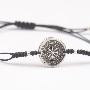Celtic Compass Vegvisir Viking Bracelet From Huld Manuscript ...