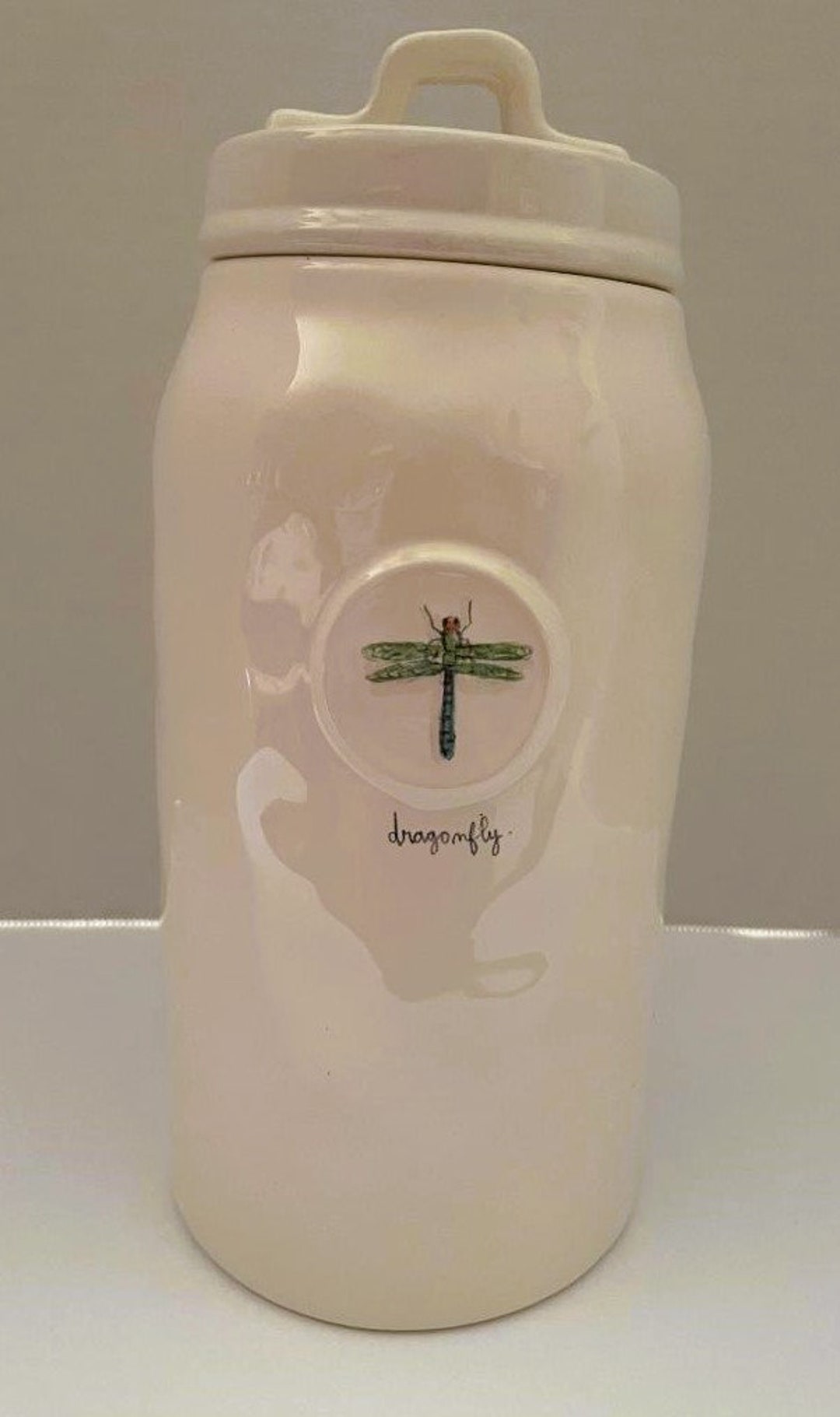 Rae Dunn Artisan Collection Dragon Fly Canister Large Tags New - Etsy