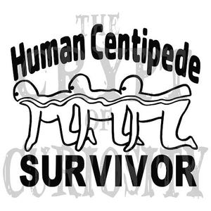 Human Centipede Survivor Vinyl Decal for Car Bumper Sticker Handmade ...