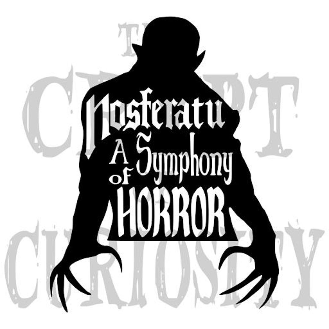 Nosferatu Symphony of Horror Vinyl Decal Car Bumper Sticker Halloween ...