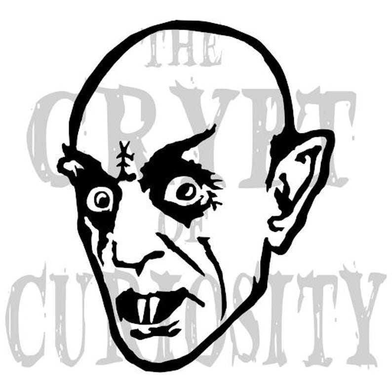 Nosferatu Vinyl Decal Halloween Christmas Handmade Bumper Sticker for ...