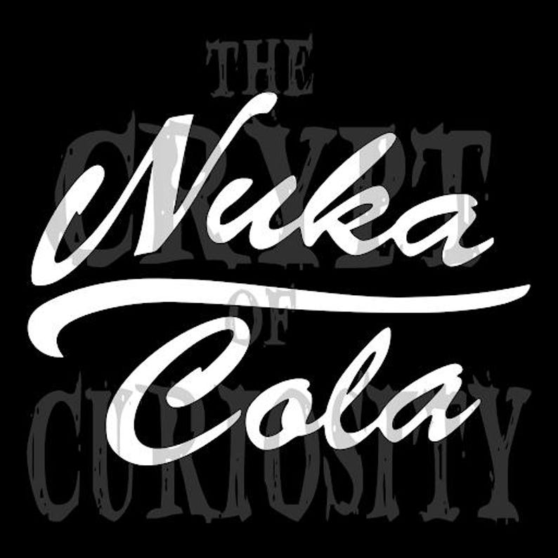 Nuka Cola Fallout Vinyl Decal Bumper Sticker for Car Handmade Video ...