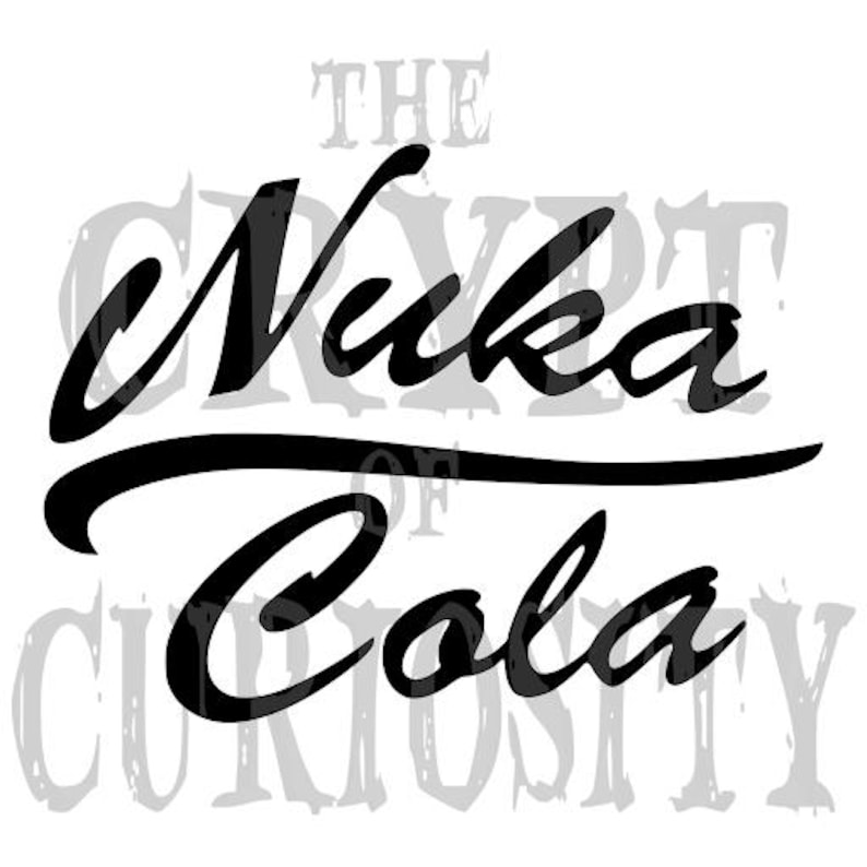 Nuka Cola Fallout Vinyl Decal Bumper Sticker for Car Handmade Video ...