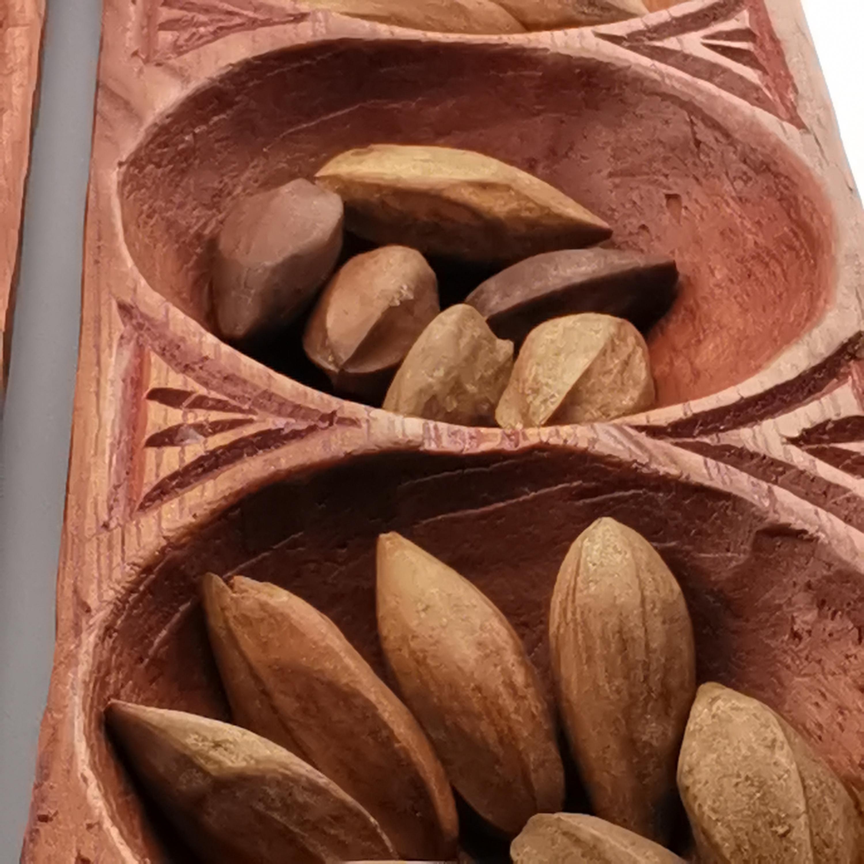 Mancala Board Game - Handcrafted Wooden Awale Game From Cameroon ...