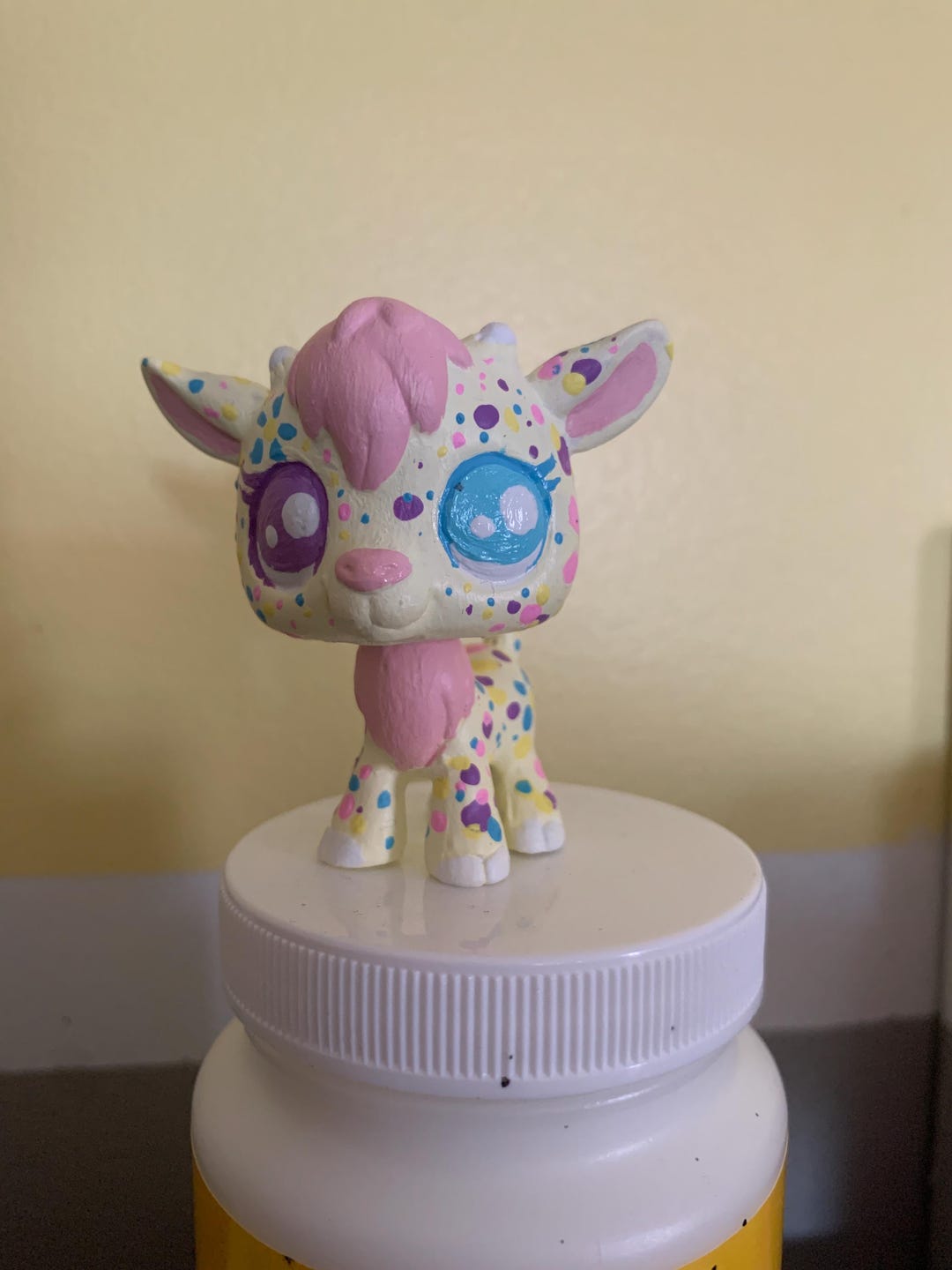 Hand- Painted OOKA Floral Goat LPS Custom Littlest Pet Shop - Etsy