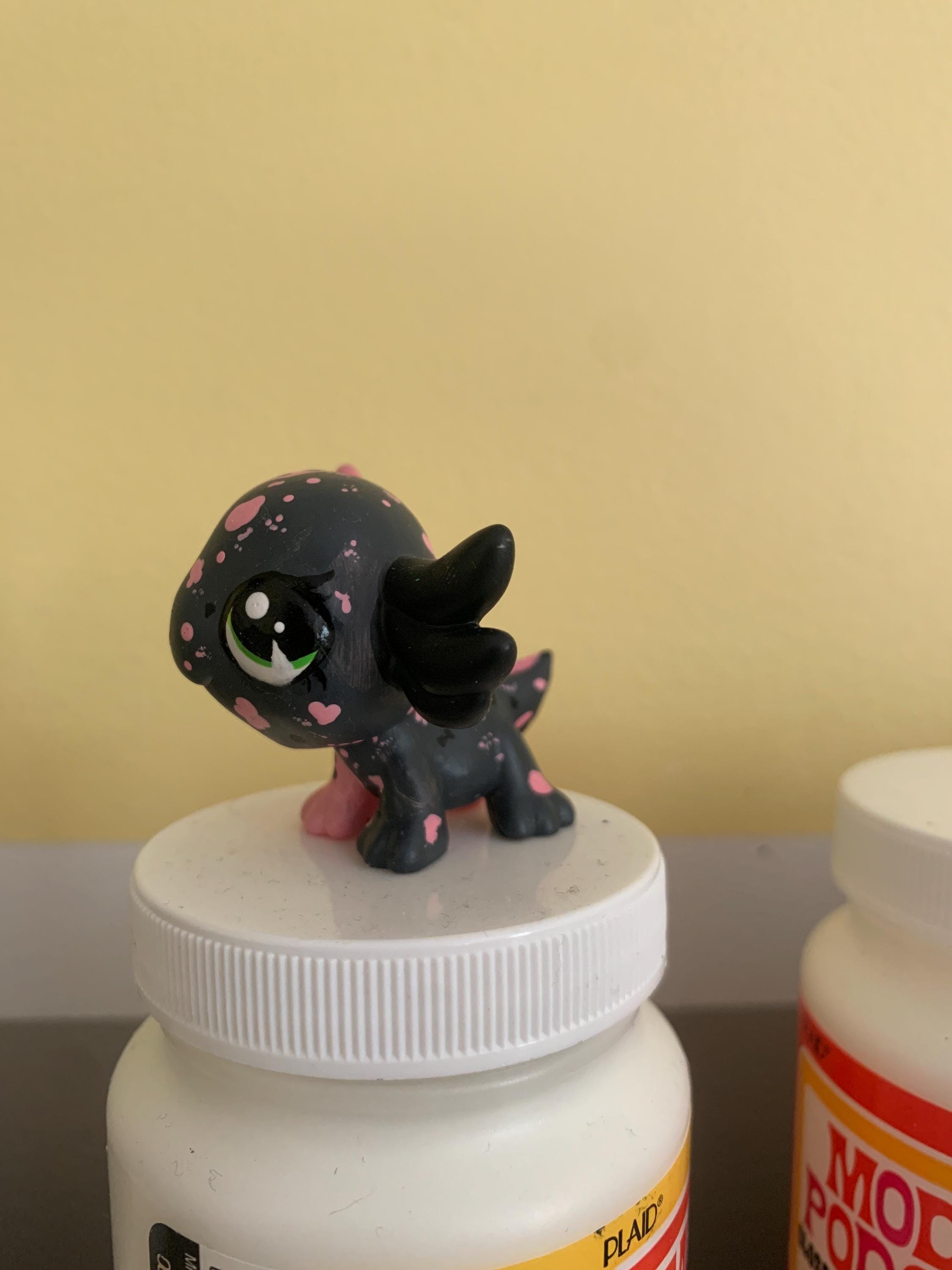 Hand- Painted OOKA Spotted Axolotl LPS Custom Littlest Pet Shop - Etsy