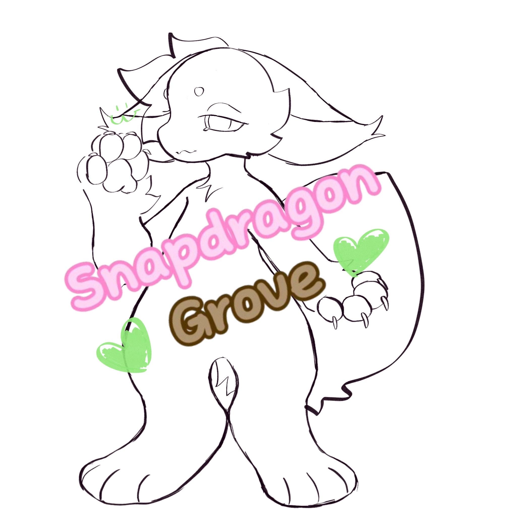 Simple Fursona Bases! [PROCREATE] - Etsy