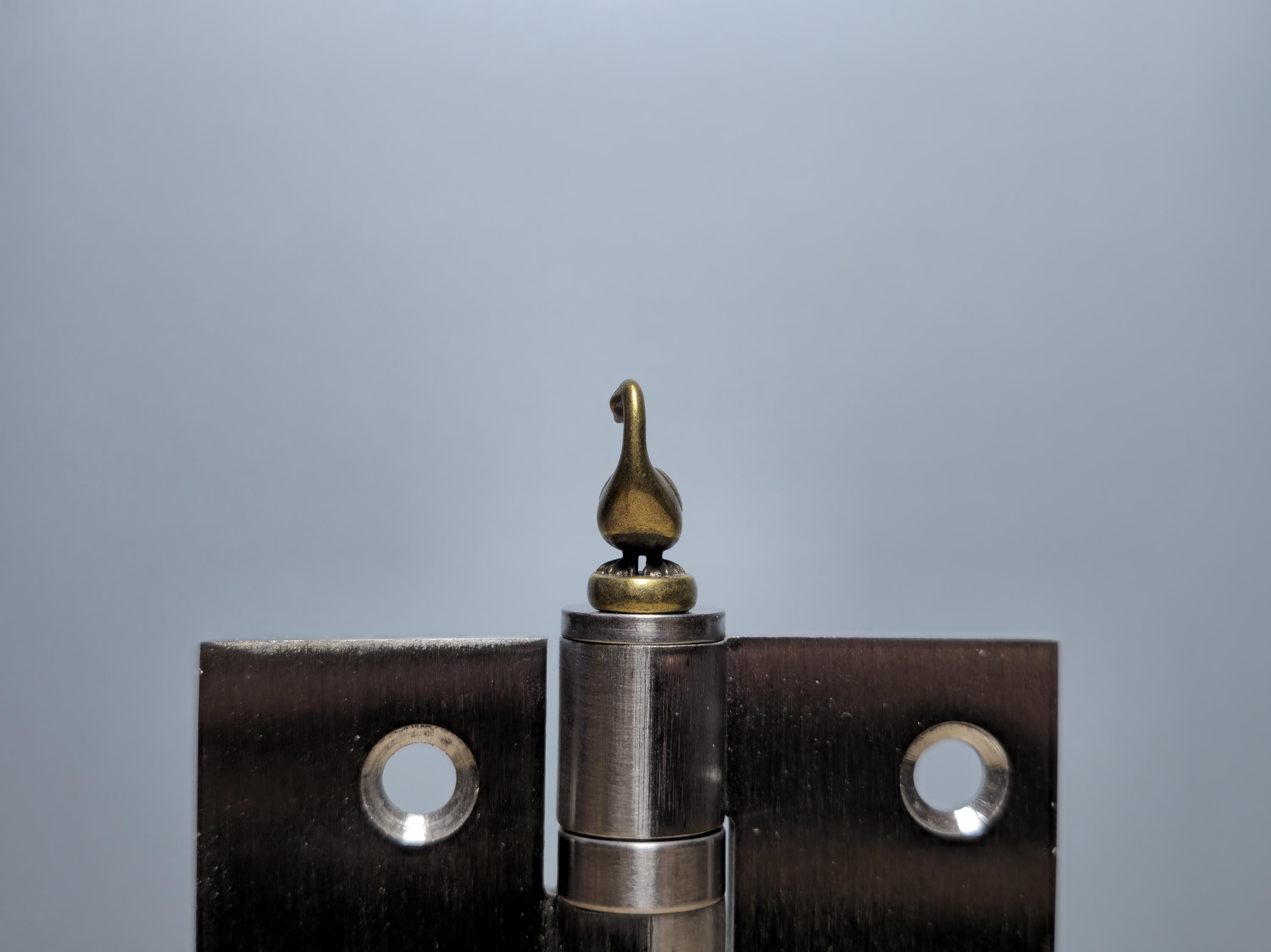 Brass Goose Hinge Head Topper, Magnetic Farmhouse Decor - Etsy