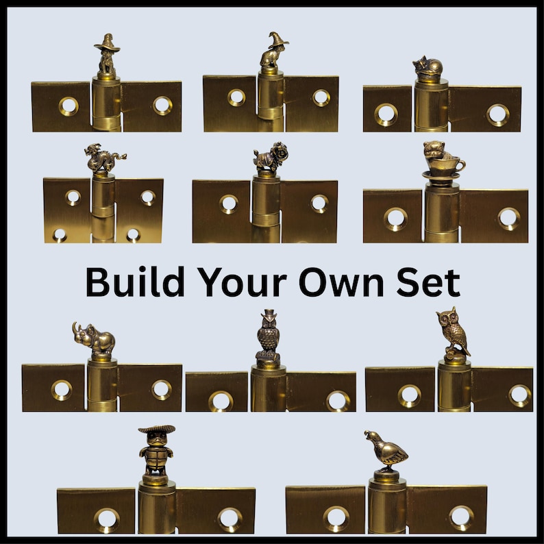 Custom Magnetic Hinge Topper Set: Mix & Match Door Decor Gift - Etsy