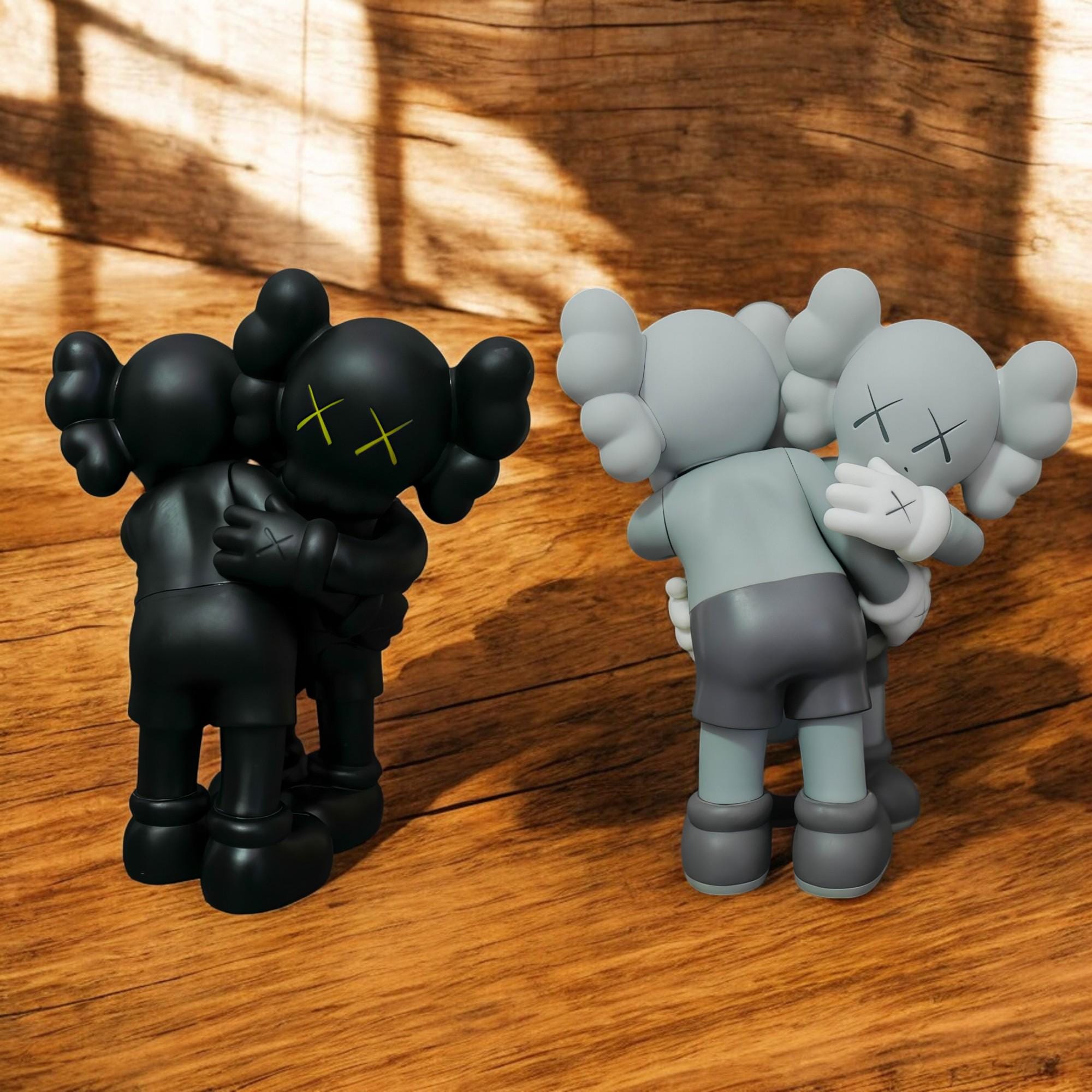 KAWS Inspired Hug Together Figure Special Edition Vinyl Art Collectible ...
