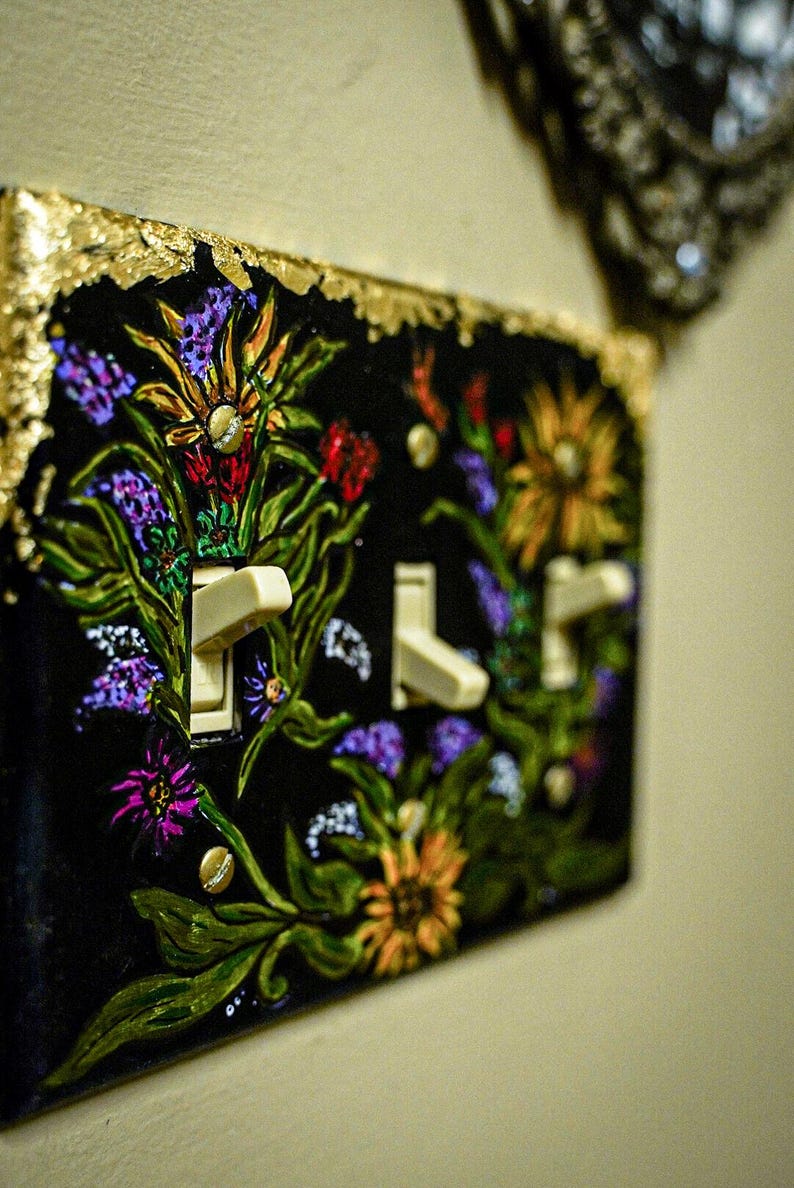 Hand Painted Light Switch Covers - Etsy